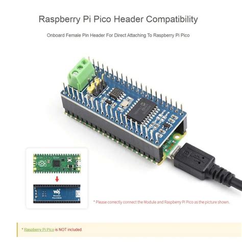 Waveshare For Raspberry Pi Pico Can Bus Module Benabling Long Range