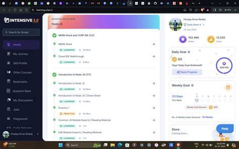 Hruday Kiran Reddy Bhumireddy On Linkedin Ccbp Nxtwave Nodejs Mern Programming React