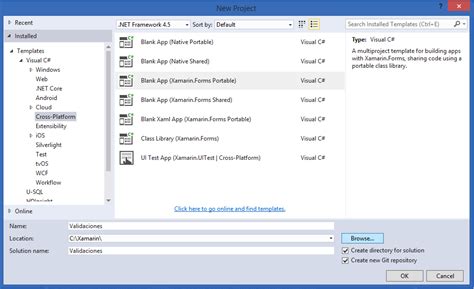 Windows Phone Xamarin Azure Y Otras Cosas Validación De Datos Usando