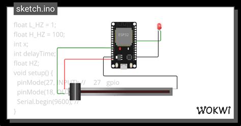 機電與物理閃頻儀 2 Wokwi Esp32 Stm32 Arduino Simulator
