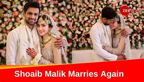 After Separation With Sania Mirza Shoaib Malik Marries Again Posts Pic With His Second Wife On