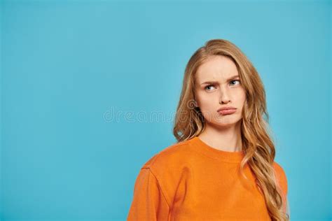 A Stunning Woman With Blonde Hair Stock Image Image Of Radiant Trendy 315045963