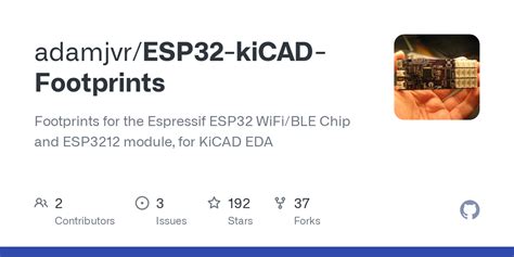 esp32 kicad footprints esp32 footprints esp32 footprints pro at master