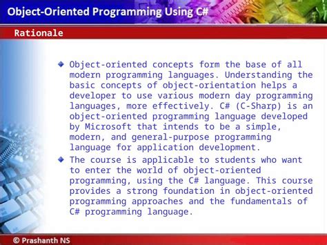 Ppt Csharpusingoopsunit01 Dokumentips