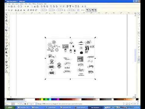 Separating SVG Files In Inkscape Files For Cricut Silhouette Plus Resource For Print On Demand