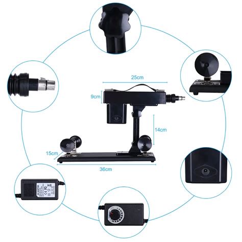 Automatic Retractable Sex Machine 10 Attachments Masturbation Pumping