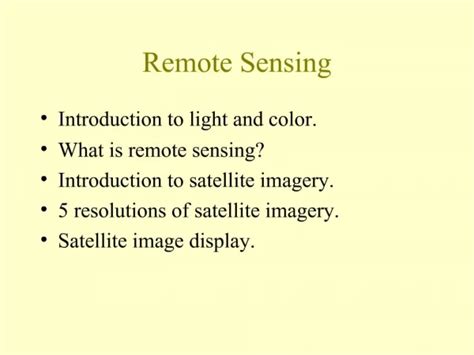 Ppt Remote Sensing And Gis Powerpoint Presentation Free Download Id