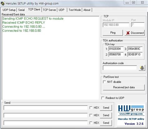 네트워크 예제1 tcp 루프백 통신 테스트하기 wiznet document system