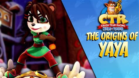 Crash Team Racing Nitro Fueled The Origins Of Yaya Panda Youtube