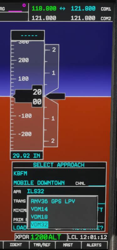 Missing Approaches General Non MSFS Data Navigraph