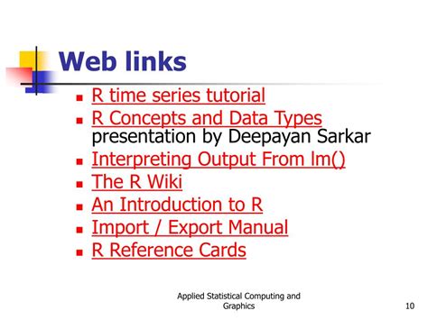 Ppt Lecture 1 R Basics Powerpoint Presentation Free Download Id227823