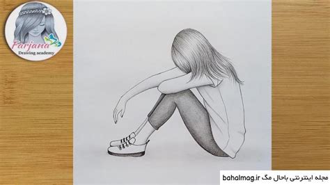 تصاویر نقاشی دختر غمگین ️ [ بهترین تصاویر ]