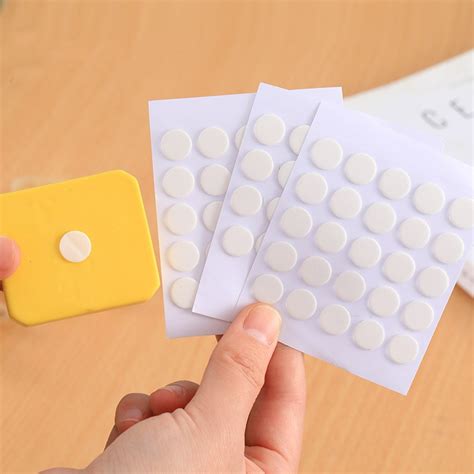 Double Sided Adhesive Transparent Circular Double Sided Adhesive With Strong Non Marking Double