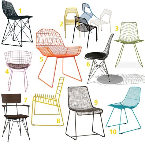 Wire Dining Chairs Artofit