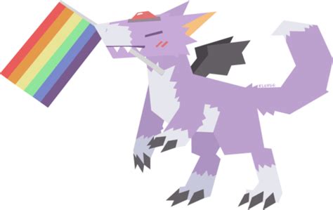 Request Draw Dorumon Being Cute And Gay Kurowolfeblog