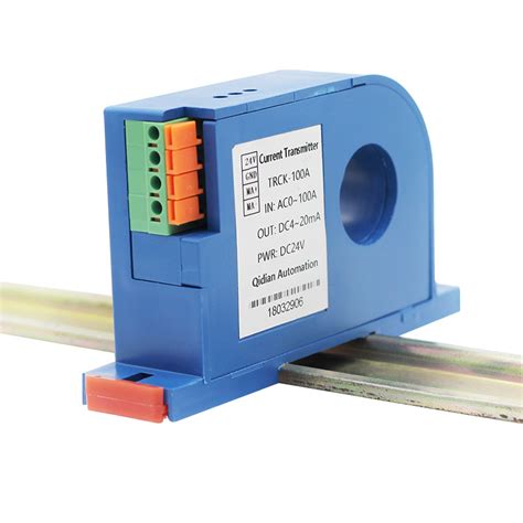 To A MA Split Core DC Current Transducer Open Core Current Sensor Hall Effect Current