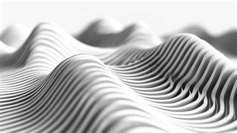 3d Rendering Of A Parametric Surface Aig51a Stock Illustration Illustration Of Generative