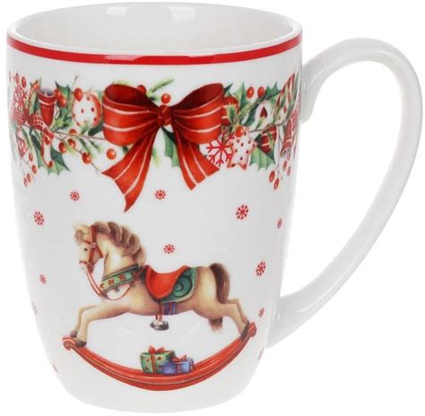 Кружка "Різдвяна фантазія" 400мл, порцелянова | Christmas mugs, Mugs ...