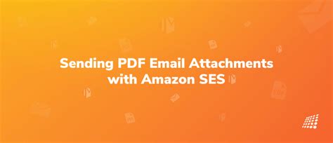 send email using amazon ses with pdf attachment sji