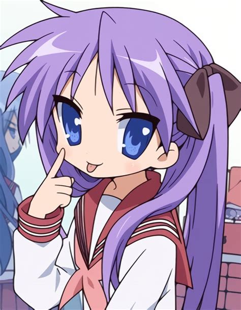 Kagami Hiiragi 柊かがみ Lucky Star LuckyStar ら anime s Stable Diffusion Model LORA