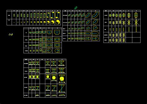 Pipes And Fittings 2d Dwg Block For Autocad • Designscad