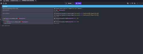 How To Create A Trigger With Entering And Leaving Conditions How Do I Gdevelop Forum
