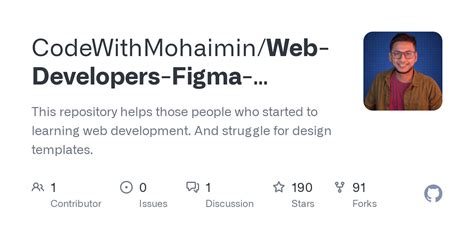 Github Codewithmohaiminweb Developers Figma Resources This