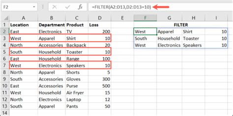 Comment Utiliser La Fonction Filtre Dans Microsoft Excel