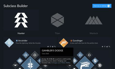 Subclass Builder More Destiny Lowlidev