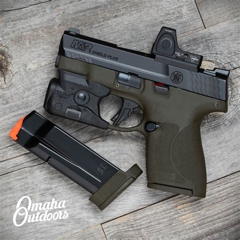 M P 9 Shield Plus No Safety OD Green RMRcc TLR 6 NS