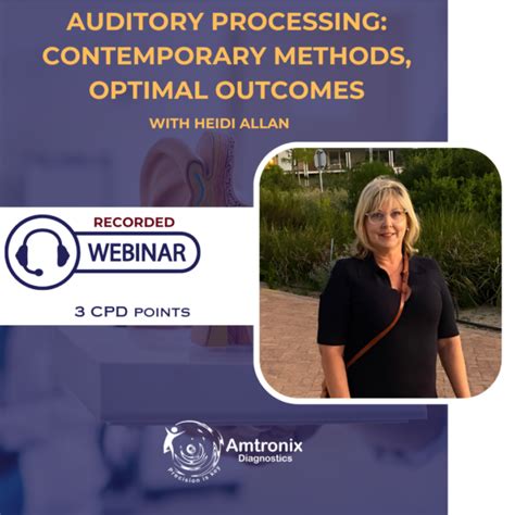 Recorded Webinars Amtronix Diagnostics