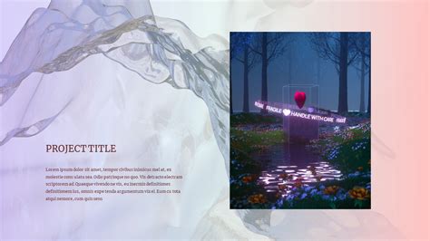 Abstract Scene Google Slides Interactive