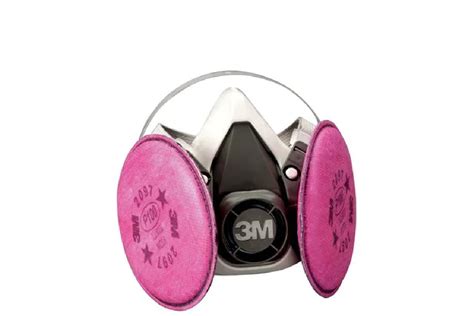 3m Half Facepiece Respirator Wreplaceable Filter Large 4 Count