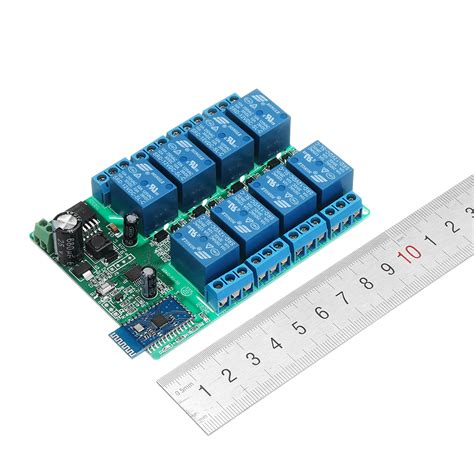 DC V Channel Relay Module Bluetooth Wireless Control Switch Alexnld Com