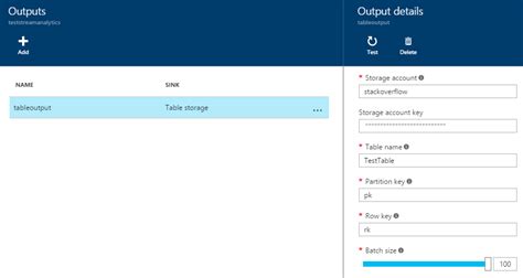 Unit Testing Azure Eventhub Stream Analytics Job And Storage Table