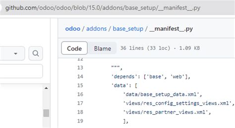 Struktur Teknis Modul Employee Odoo Community PT Proweb Indonesia