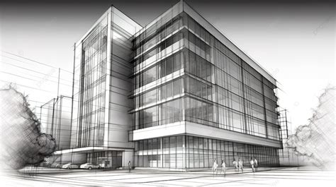 건축 건물 3d 그림 스케치의 원근선 건설 도면 건축학 건축가 드로잉 배경 일러스트 및 사진 무료 다운로드 Pngtree