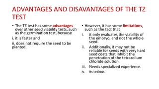 5 SEED TESTING TECHNIUQUES POWER POINT Pptx
