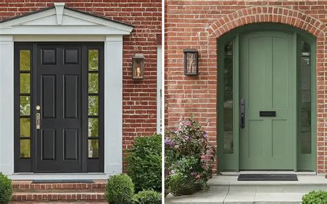 21 Best Front Door Colors For Red Brick House Home Deviser