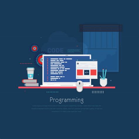 Java Programming Language Illustrations Royalty Free Vector Graphics