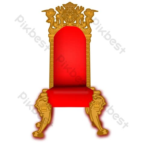 손으로 그린 명예 쿠션 왕 왕좌 왕좌 요소 일러스트 Png Psd 무료 다운로드 Pikbest