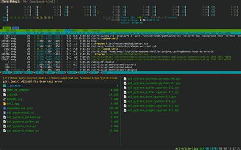 andy stewart on twitter mumu lhl eaf pyqterminal… 经过社区大佬3个星期的开发， eaf