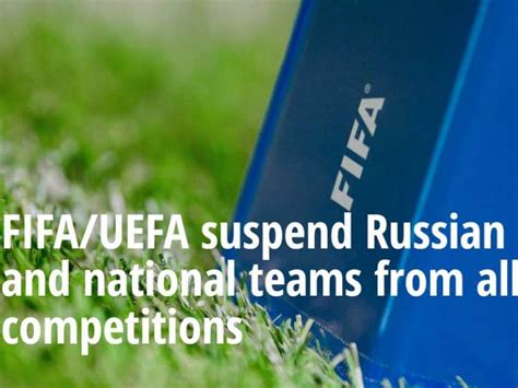 Guerra Tira Rússia Da Copa E Gera Outras Sanções Esportivas