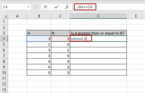 How To Type Greater Than Or Equal To In Excel Spreadcheaters