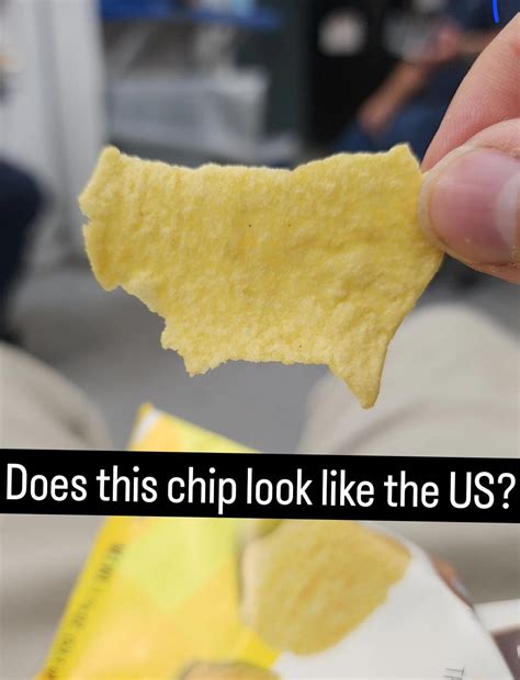 Does This Chip Look Like The U S R Mildlyinteresting