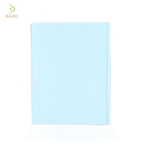 แฟ้มกระดาษแบบพับ ตราใบโพธิ์หนา 230 300 แกรม ขนาด A4f4 แพค 10 เล่ม