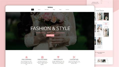 Design A Chic Fashion Costume Designer Landing Page Html Css