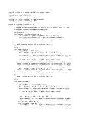 ArrayAndArrayListTest Java Import Static Org Junit Jupiter Api