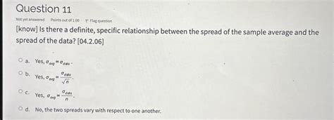 Solved [know] Is There A Definite Specific Relationship