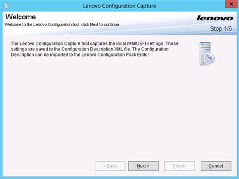 running lenovo configuration capture lxci configpack sccm lenovo docs